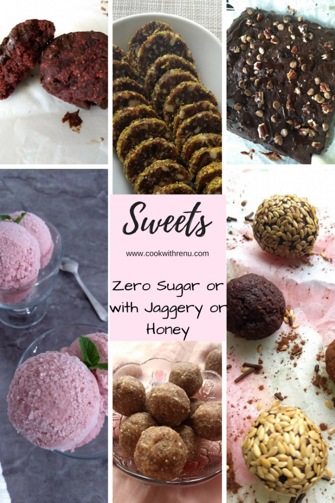 Sugarless | Jaggery | Honey Sweets - Cook With Renu