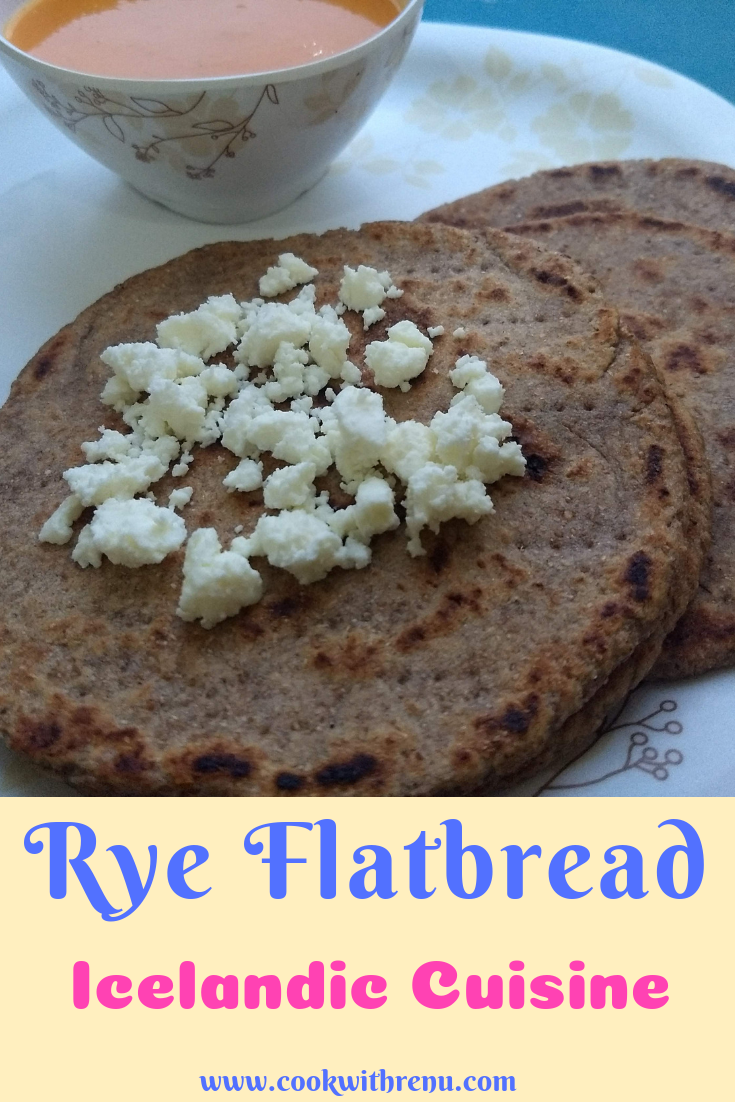 Icelandic Rye Flatbread - Cook With Renu