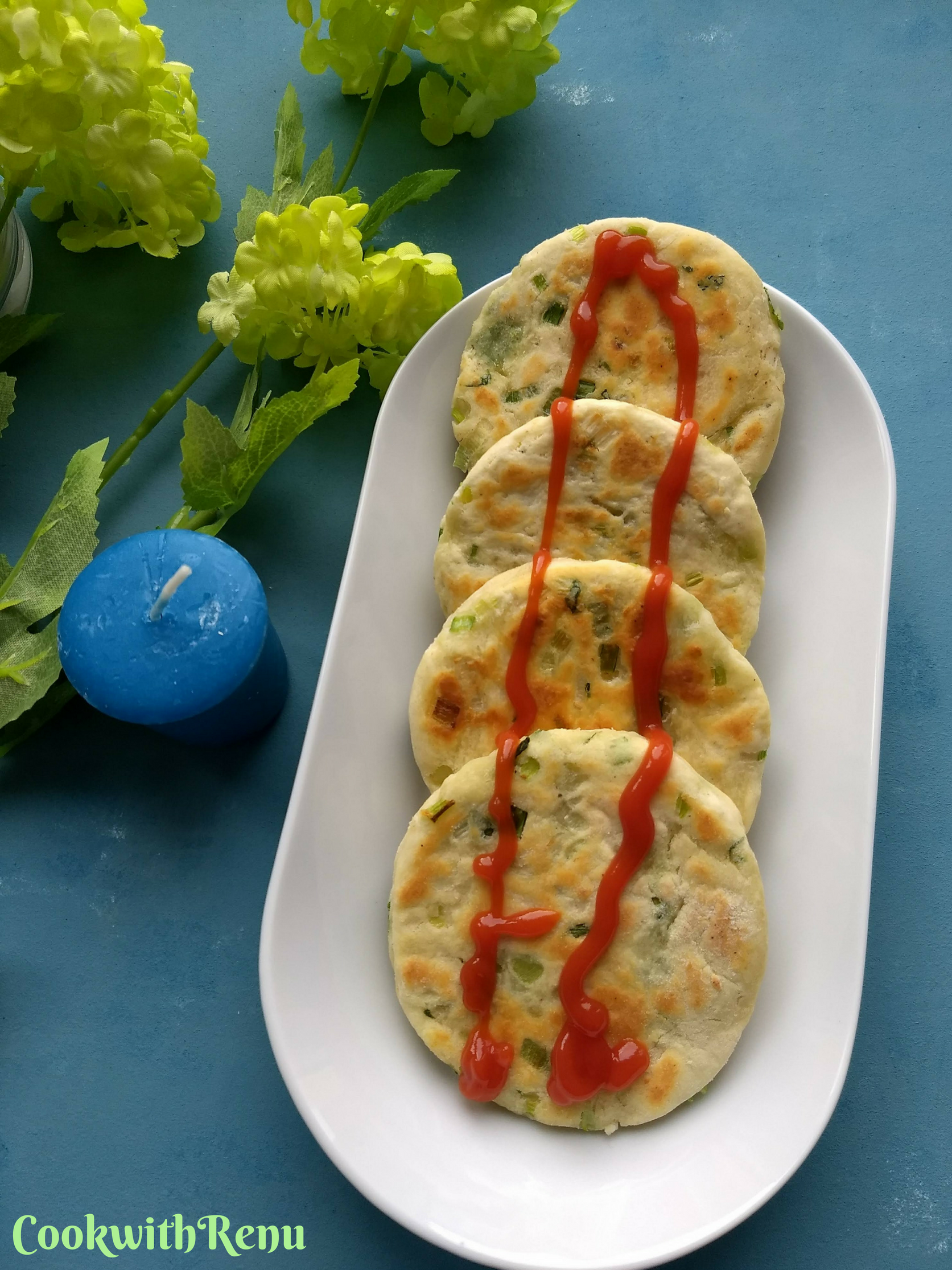 Xaxaba Diphaphata (Flatbread from Botswana) - Cook With Renu