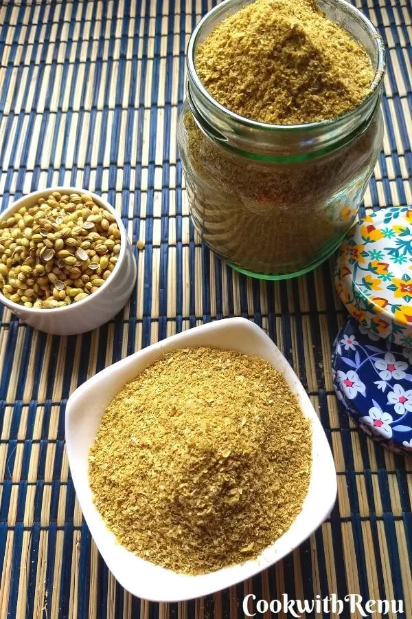 Homemade Coriander Powder with a Twist | Dhania Powder - Cook With Renu