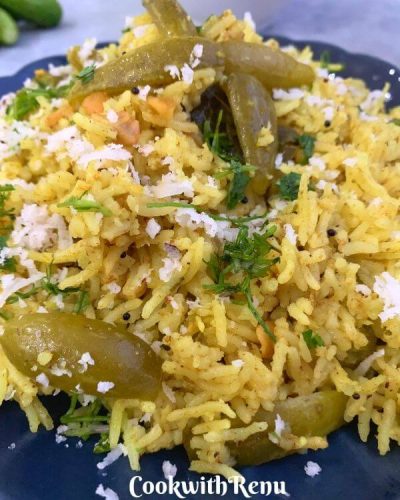 Maharashtrian Tendli Bhaat | Ivy Gourd Rice (No Onion No Garlic) - Cook ...
