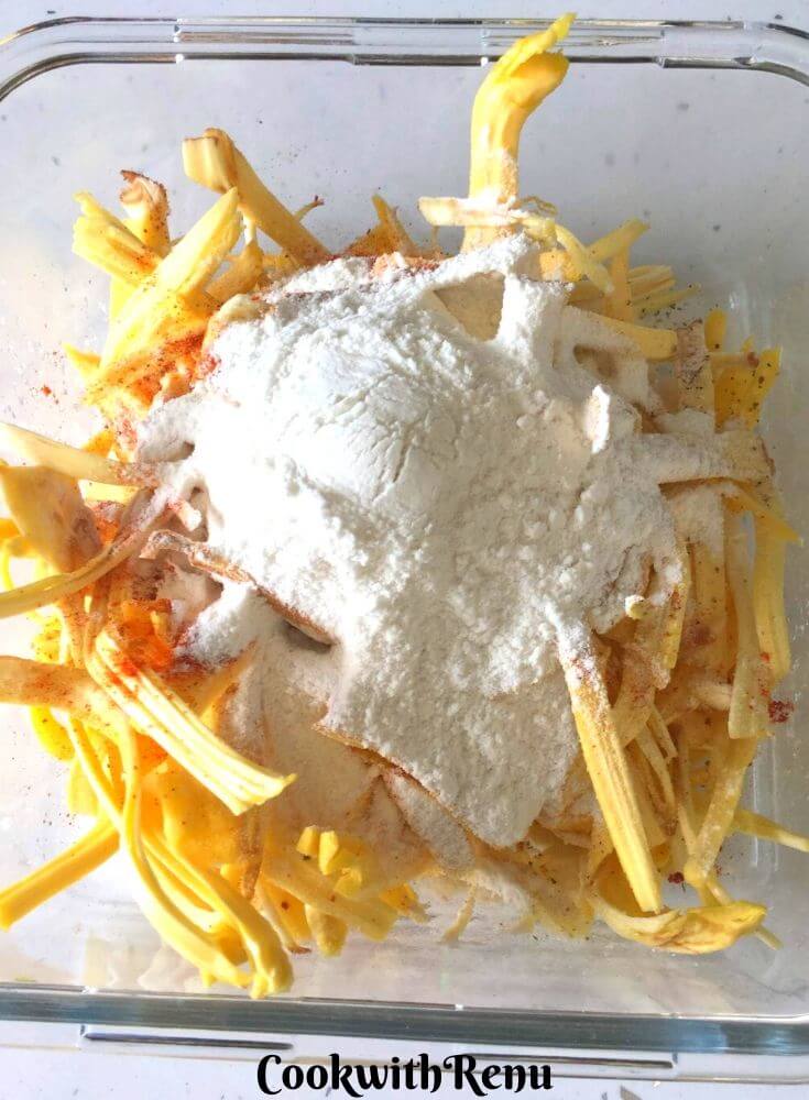 Baked Jackfruit Rags Fries - Cook With Renu