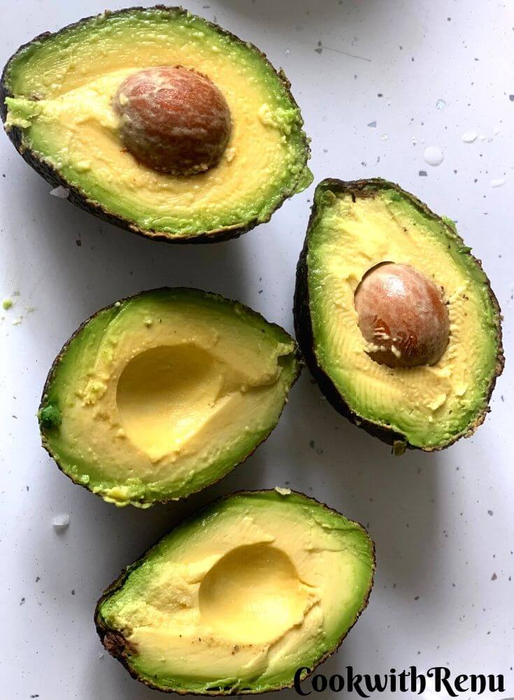 Easy Chunky Avocado Guacamole - Cook With Renu