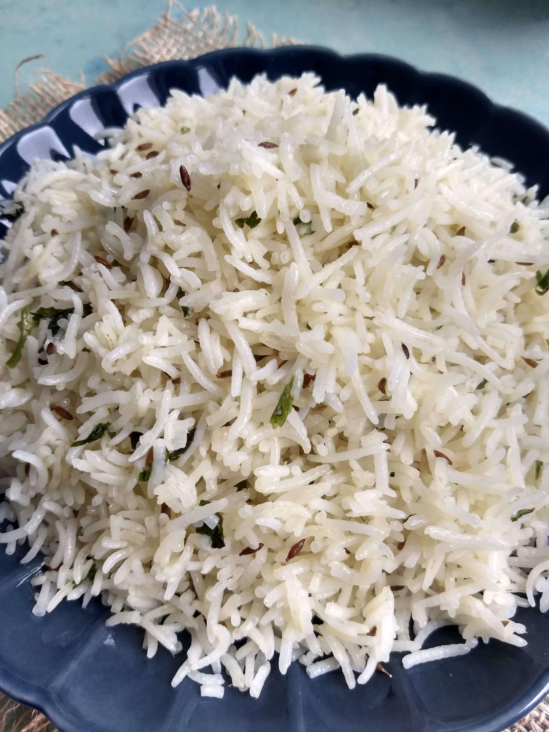 Jeera Rice (Indian Cumin Rice) - 3 ways - Cook With Renu