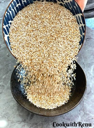 How to puff Amaranth | Popped Rajgira | Amaranth Popcorn - Cook With Renu