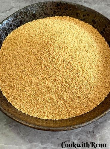 How to puff Amaranth | Popped Rajgira | Amaranth Popcorn - Cook With Renu