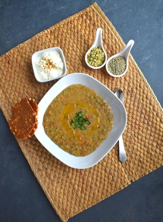 Bajra and Split Green Moong Dal Khichdi - Cook With Renu