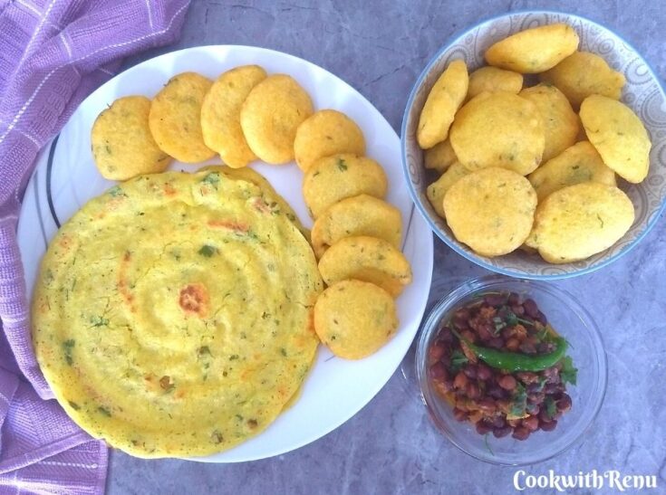 Dhuska (Fried, Appe Pan, Pancake Method) - Cook With Renu