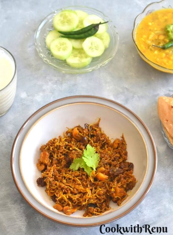 Ankurit Methi Dana Sabji (Sprouted Fenugreek Seeds Vegetable) - Cook ...