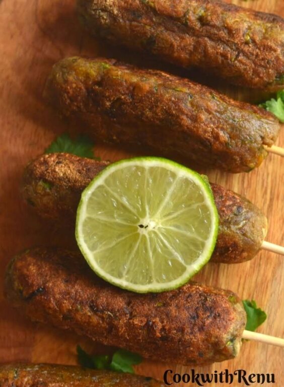 Farali Raw Banana Kebab (Pan-Fried) - Cook With Renu