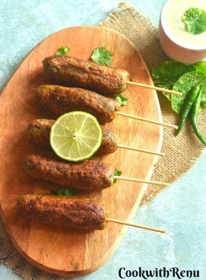 Farali Raw Banana Kebab (Pan-Fried) - Cook With Renu