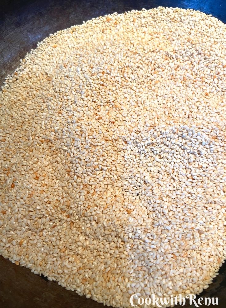 Til Bhugga | Til Khoya ladoo (Using Milk Powder) - Cook With Renu