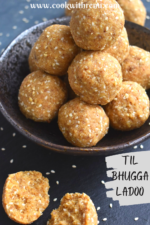 Til Bhugga | Til Khoya ladoo (Using Milk Powder) - Cook With Renu