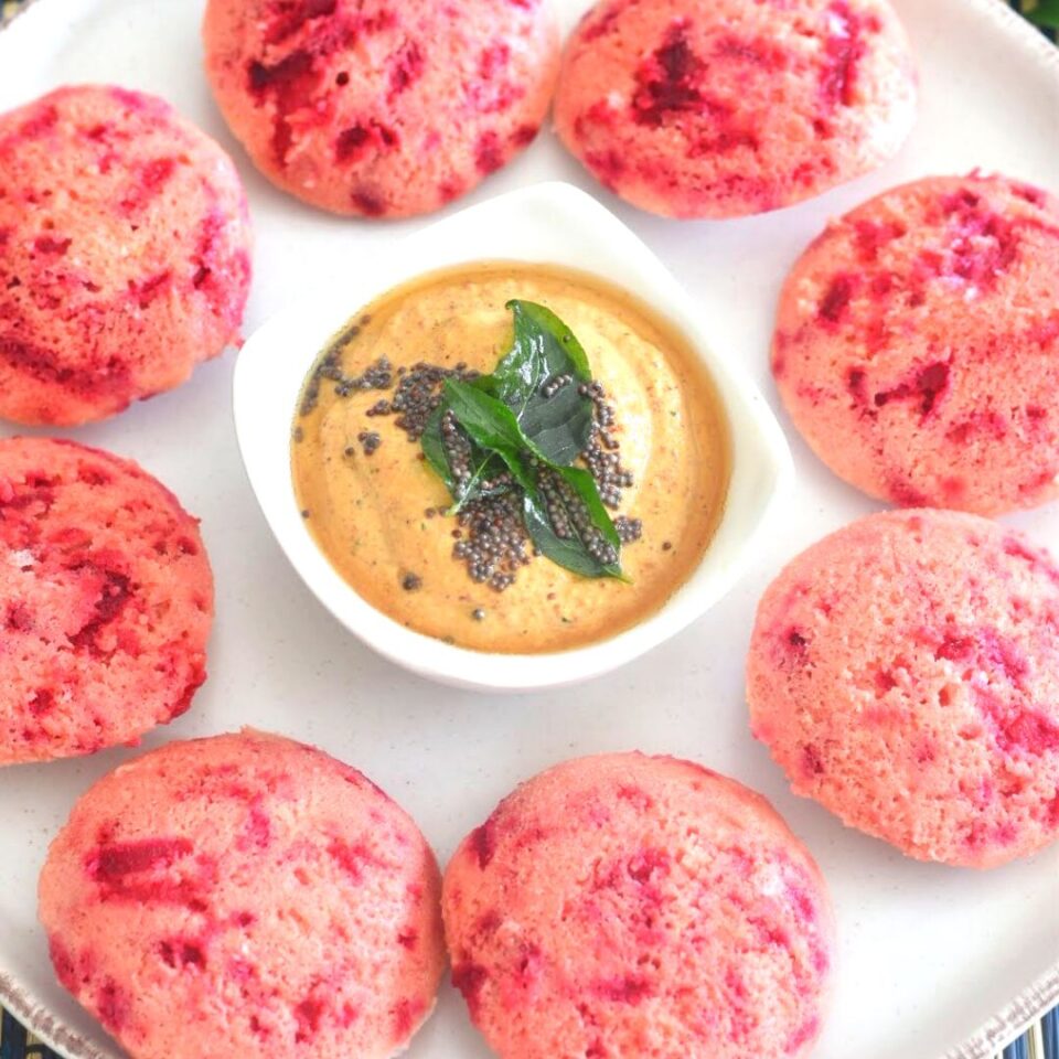 BeetRoot and Oats Cookies - Cook With Renu