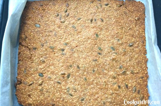 Knäckebröd - Swedish Multi-Seed Crispbread - Cook With Renu
