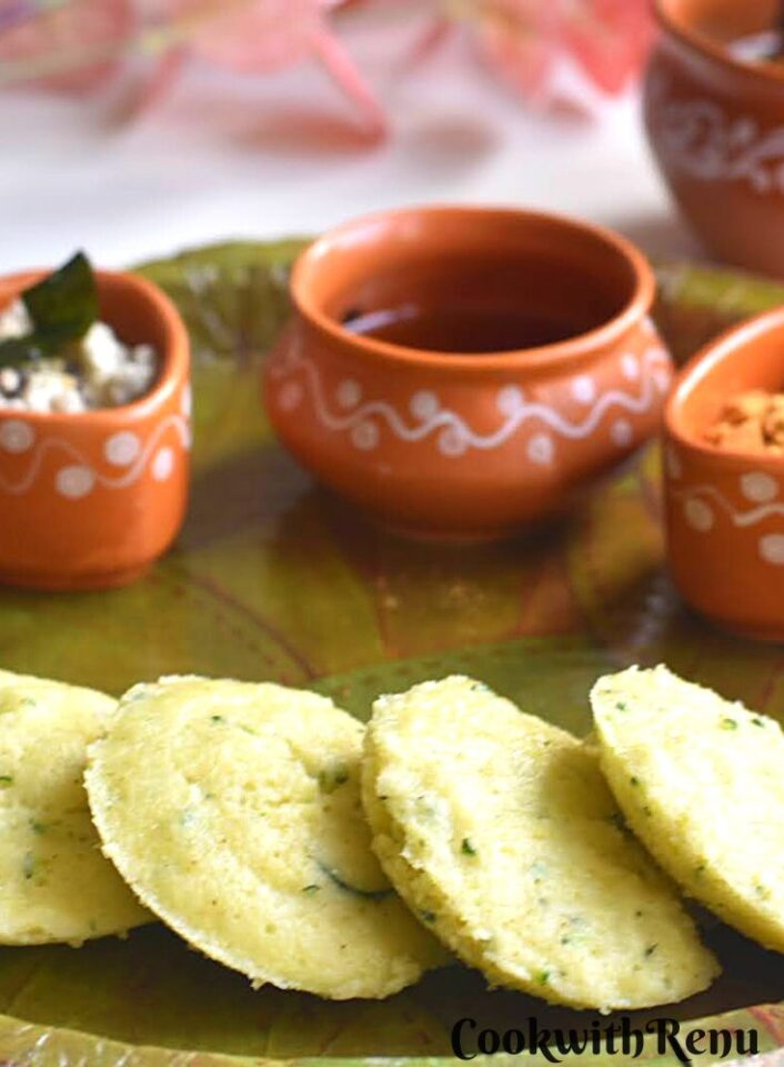 Instant Vegetable Rava Idli - Cook With Renu