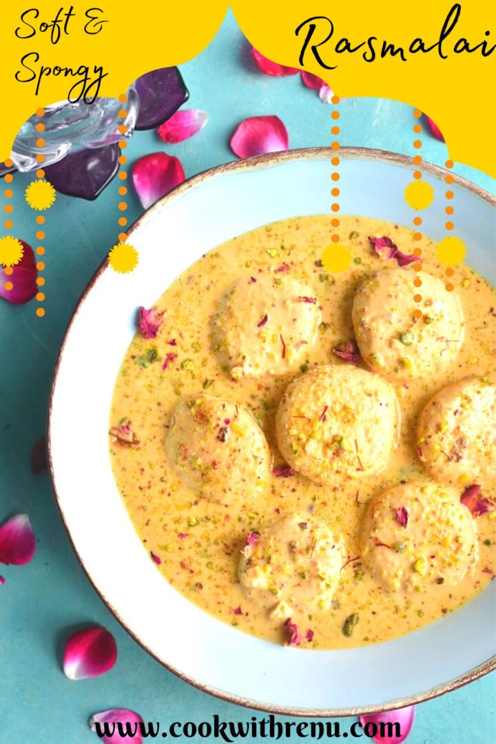 Rasmalai - Cook With Renu