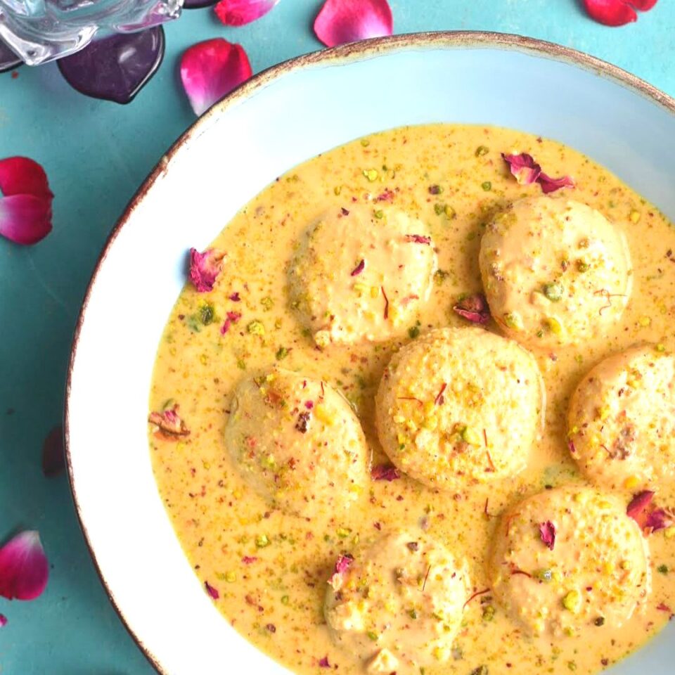 Rasmalai - Cook With Renu