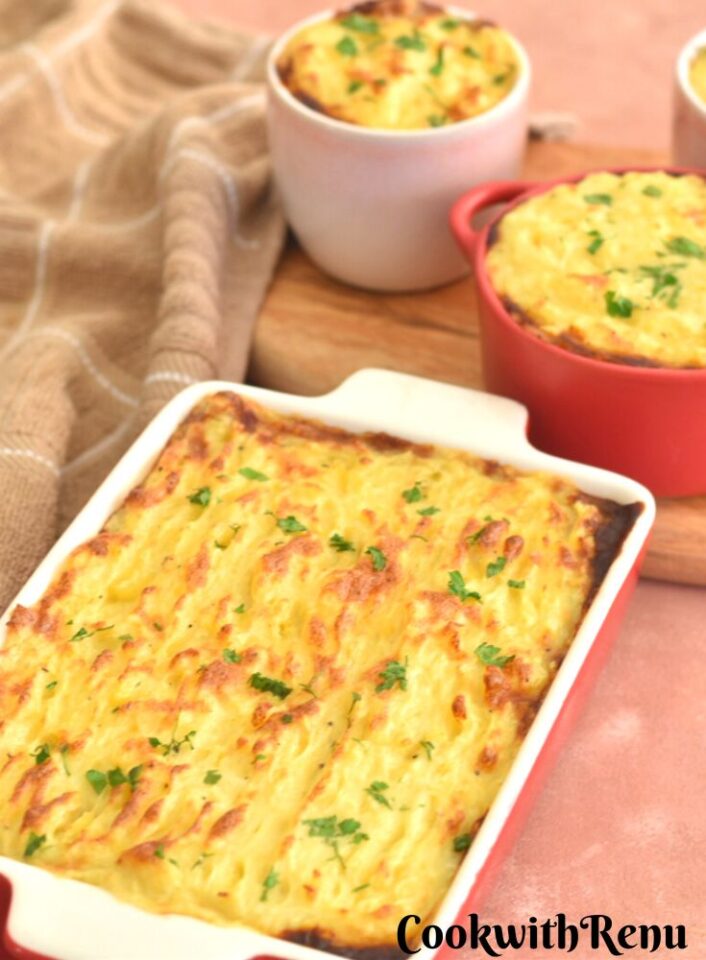 Vegan Shepherdless Pie (Air Fryer & Oven Baked) - Cook With Renu