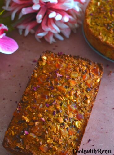 Goan Baath Cake (Semolina Coconut Cake) - Cook With Renu