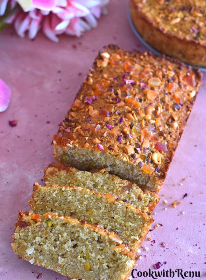 Goan Baath Cake (Semolina Coconut Cake) - Cook With Renu