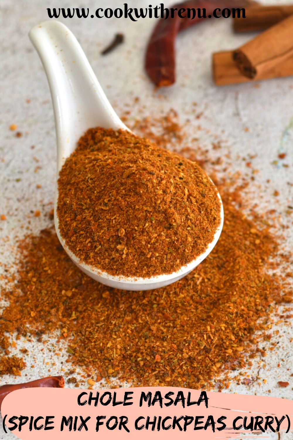 Chole Masala Powder - Cook With Renu