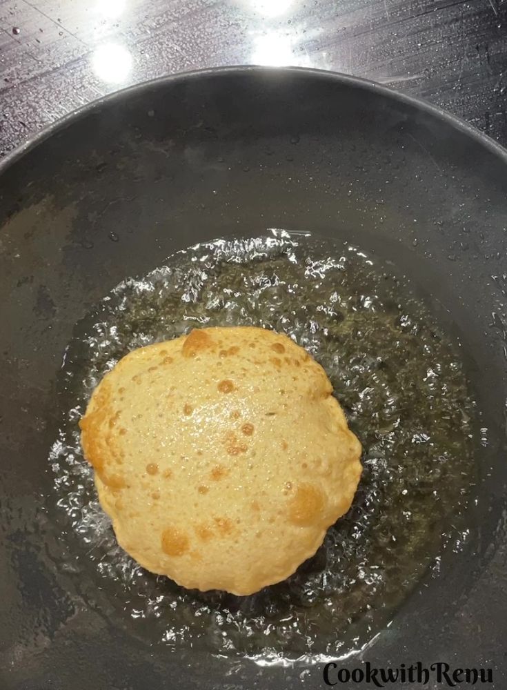 Poori (How to make crispy fluffy puri?) - Cook With Renu