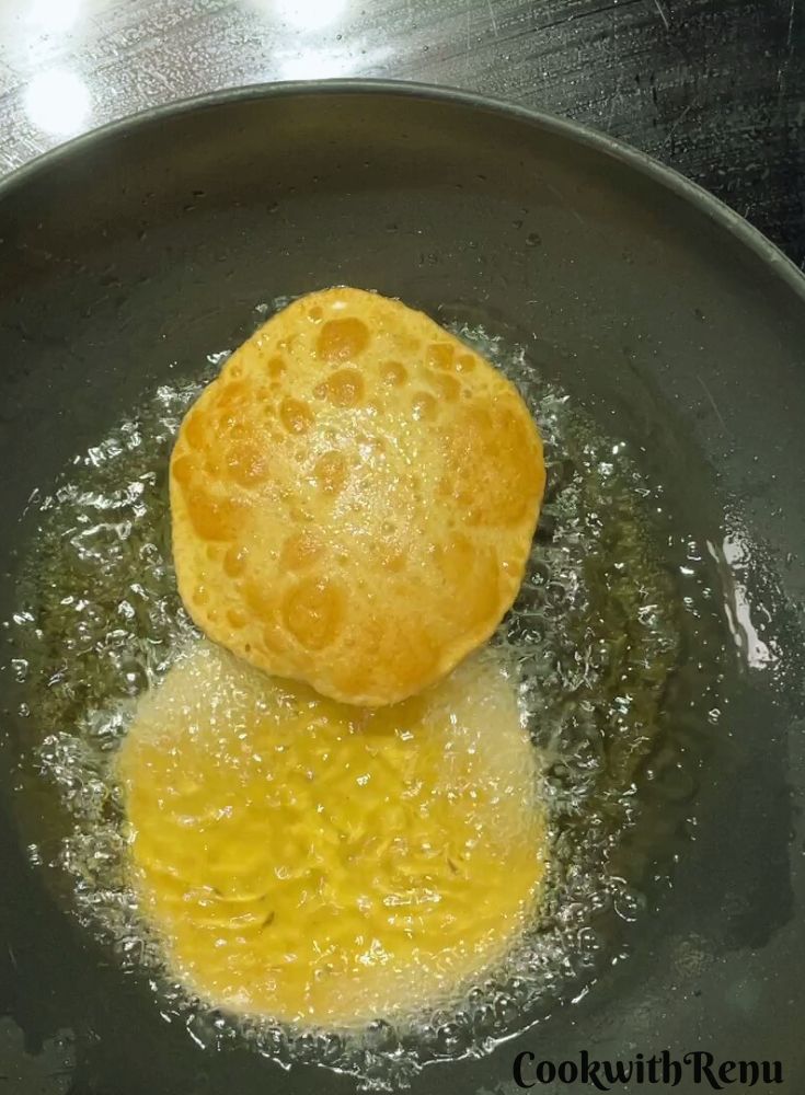 Poori (How to make crispy fluffy puri?) - Cook With Renu