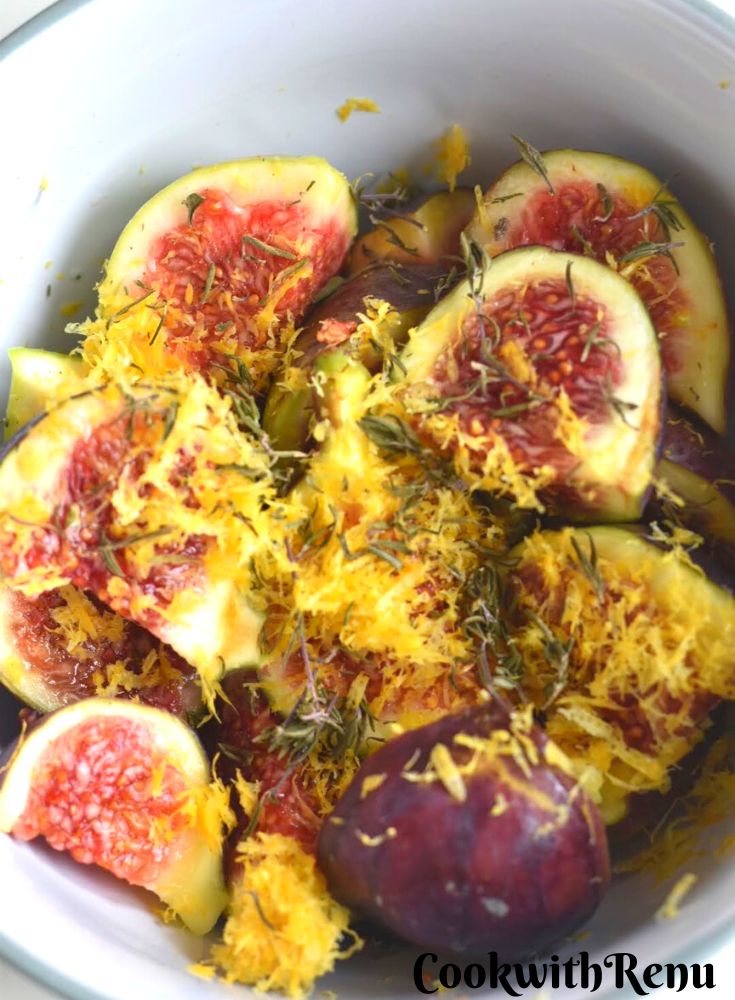Marinated Fig and Mozzarella Salad - Cook With Renu