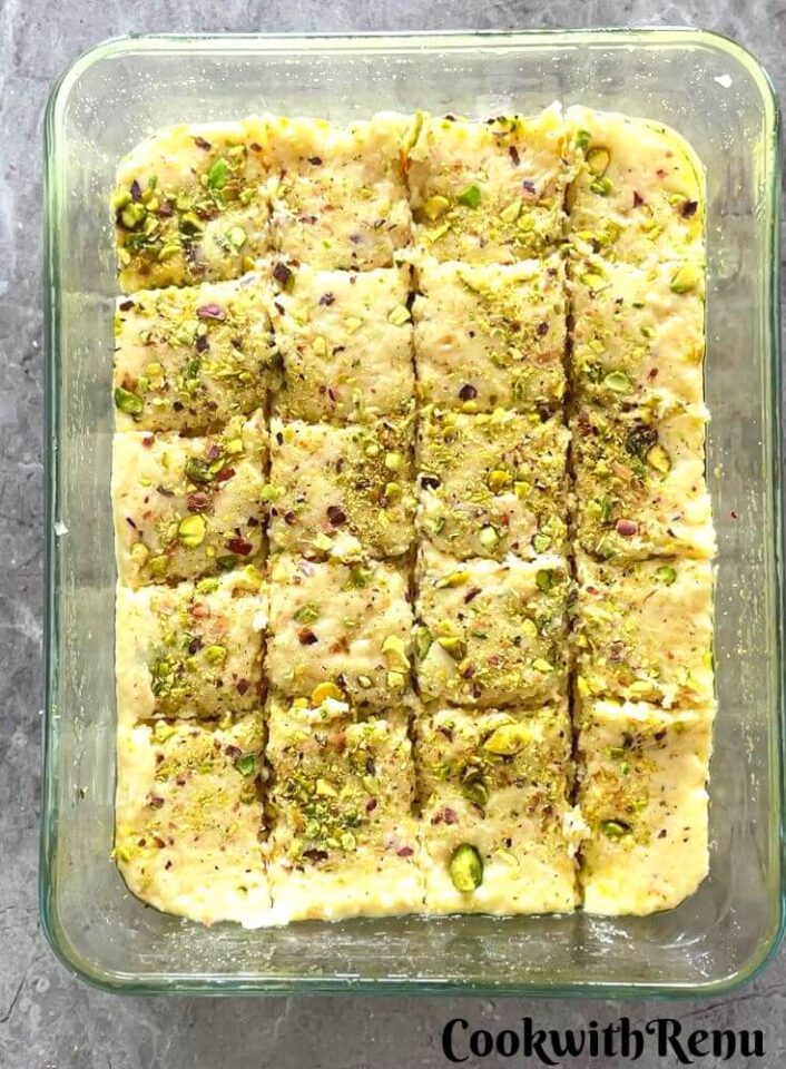 Instant Desiccated Coconut Barfi - Cook With Renu
