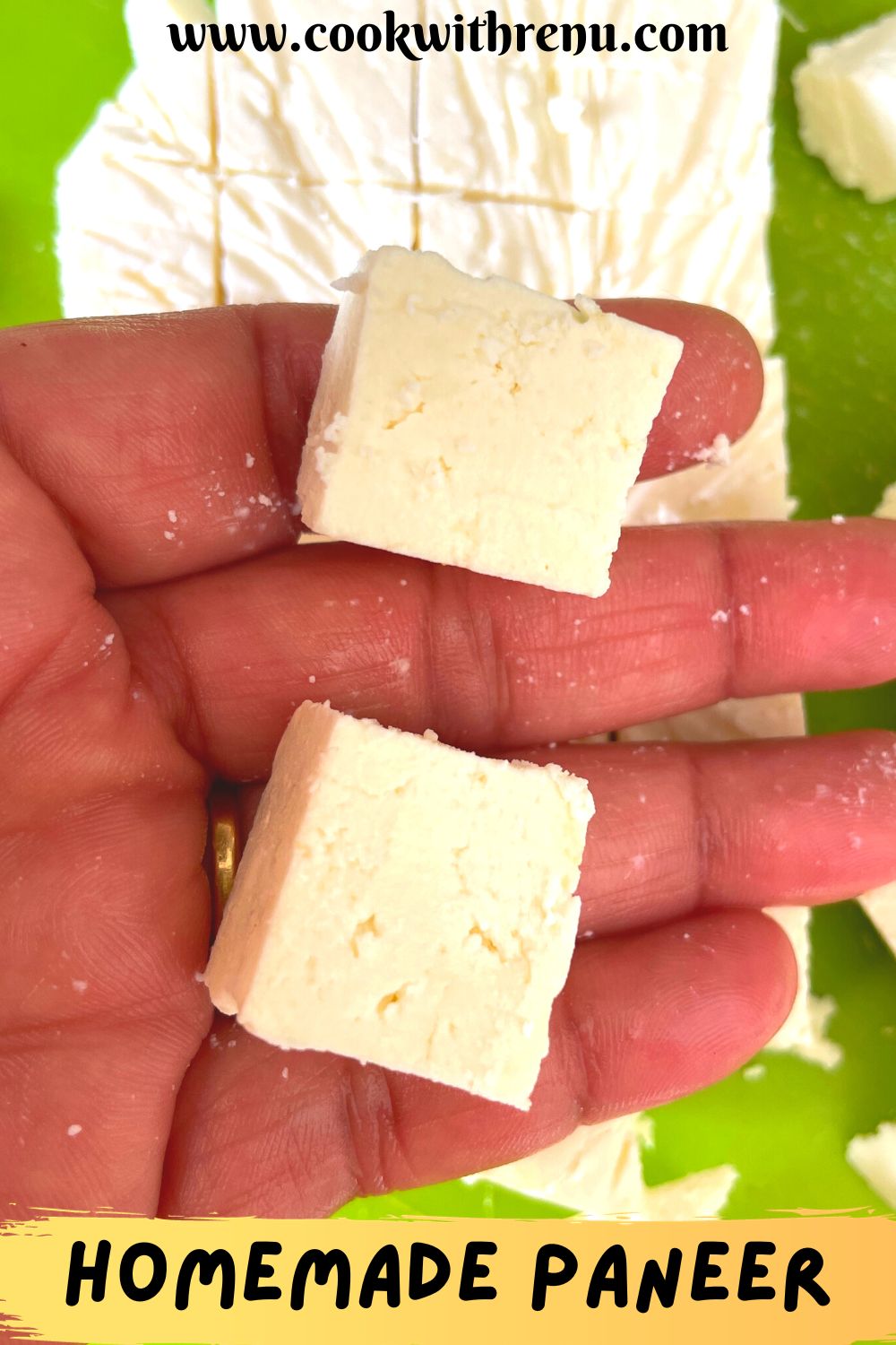 Homemade Paneer (Indian Cottage Cheese) - Cook With Renu