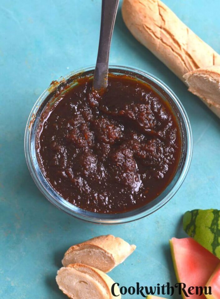 Instant Pot Watermelon Rind Jam - Cook With Renu