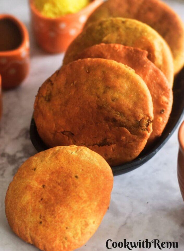 Baked Whole Wheat Kachori - Cook With Renu