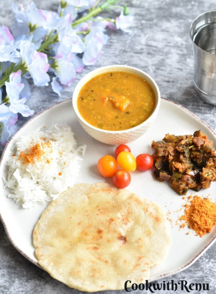 Easy Indian Vegetarian Thali (Vegan, Gluten-Free) - Cook With Renu