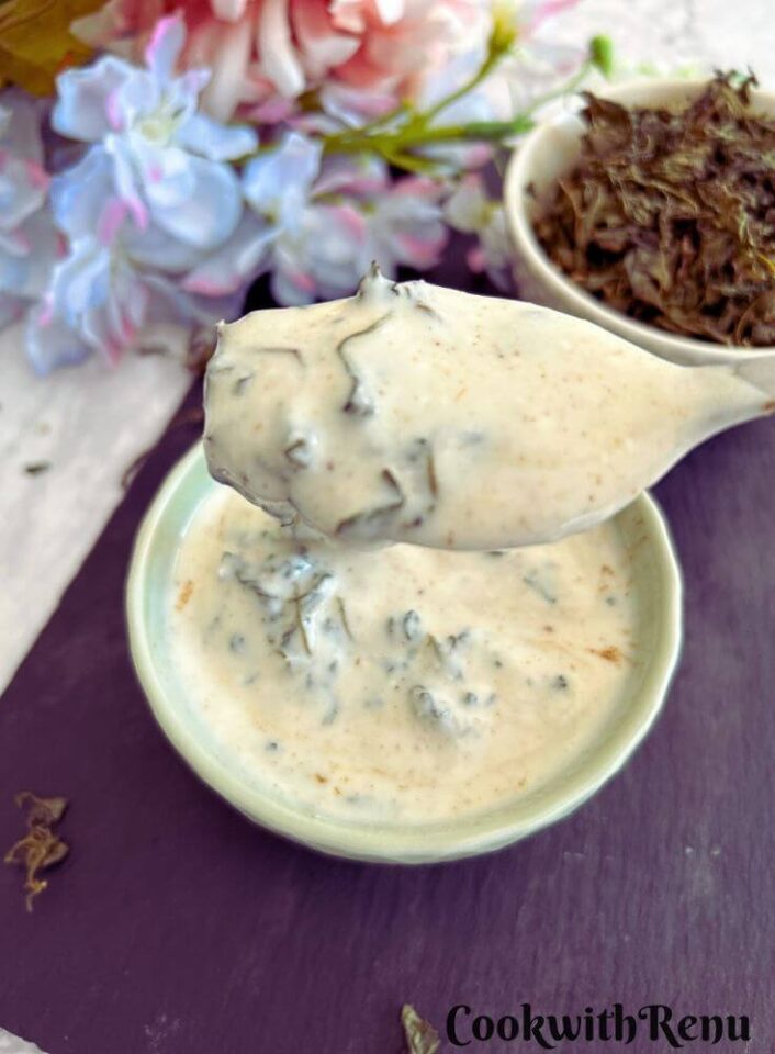 Bathua Raita - Cook With Renu